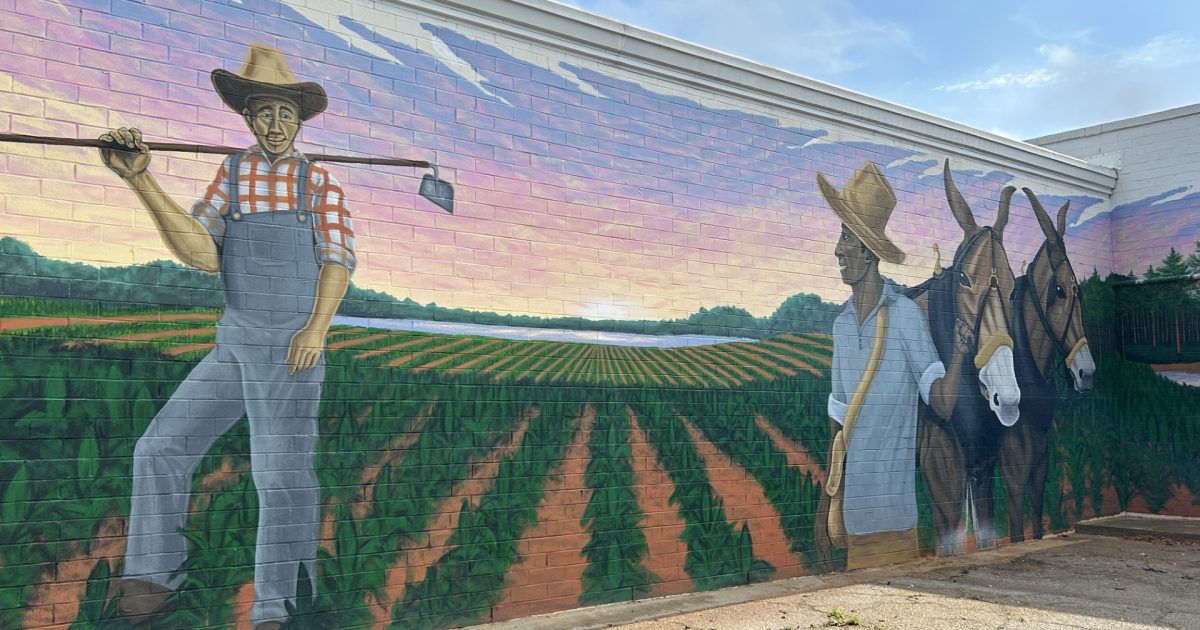 Farmer, Field & Animals Mural | Visit Albany, Georgia